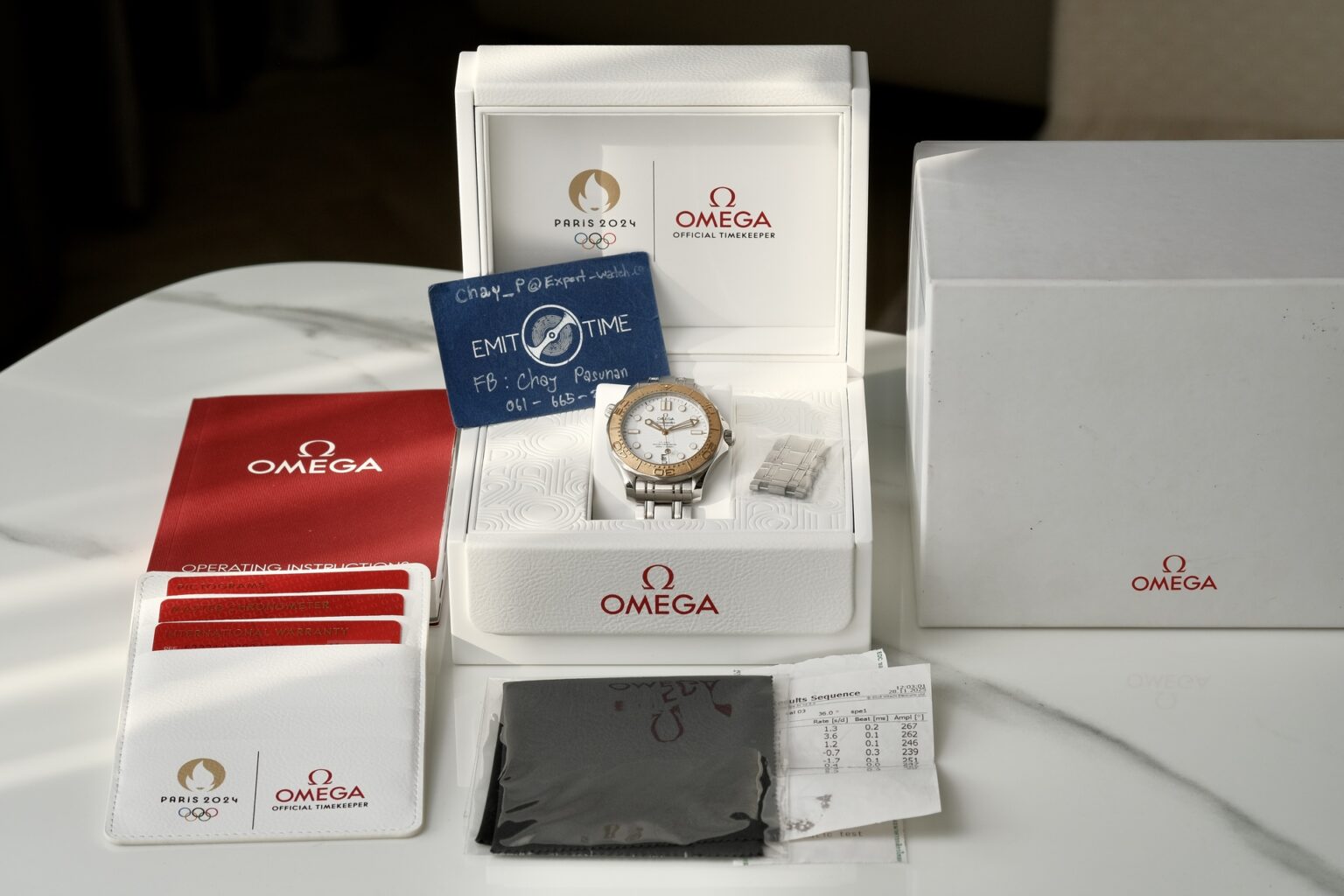 Omega Seamaster Diver 300M “Paris 2024” Special Edition – Emit Time